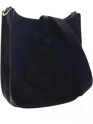 Hermès 2019 Clemence Evelyne 16 Amazone Crossbody Bag - Black