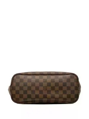 LOUIS VUITTON Damier Ebene Neverfull Pm Tote Bag