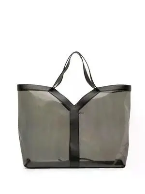 Saint Laurent Maxi Pvc Tote Bag
