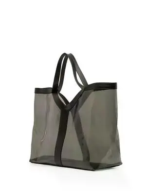 Saint Laurent Maxi Pvc Tote Bag