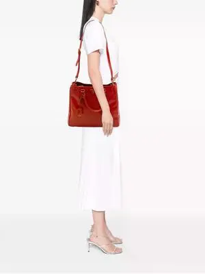 Prada Saffiano Vernice Galleria Satchel