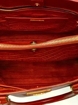 Prada Saffiano Vernice Galleria Satchel
