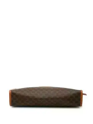 Celine Macadam Coated Canvas Clutch Bag
