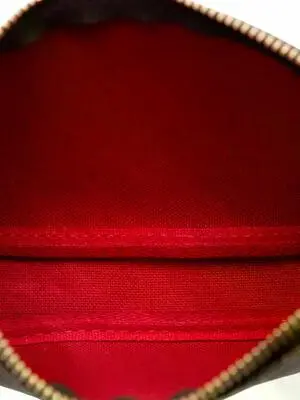 LOUIS VUITTON Damier Ebene Mini Pochette Accessoires Handbag