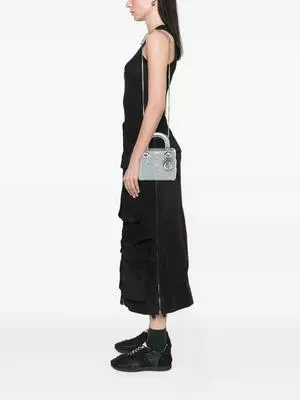 Dior Mini Lady Satchel - Silver