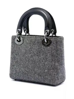 Dior 1998 Mini Tweed Lady Satchel