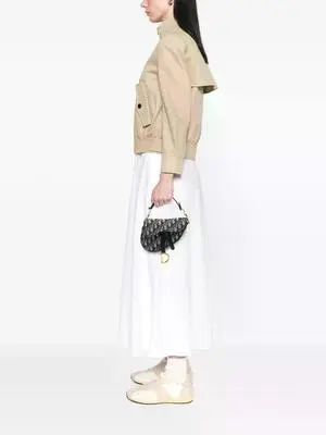 Dior 2018 Mini Oblique Canvas Saddle Bag Satchel