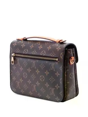 LOUIS VUITTON Monogram Pochette Metis Satchel