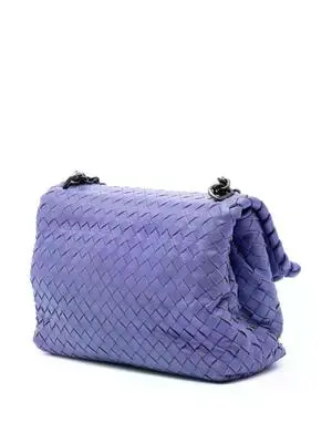 Bottega Veneta Small Olimpia Crossbody Bag - Purple