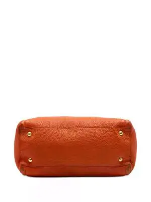Prada Vitello Daino Convertible Tote Satchel