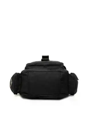 Prada Tessuto Buckle Messenger Bag