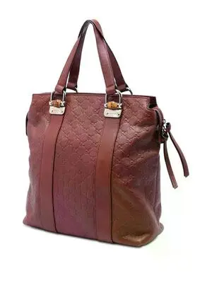 Gucci Tender Bamboo Bar Tote Bag