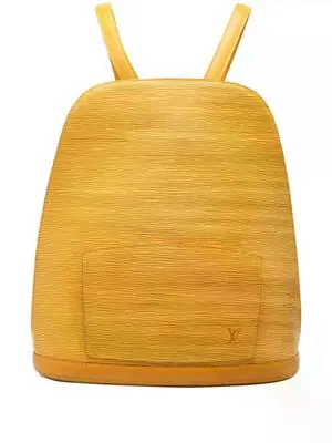 LOUIS VUITTON 1997 Epi Gobelins Backpack - Yellow