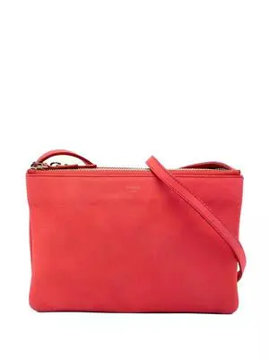 Celine Small Lambskin Trio Crossbody Bag - Pink