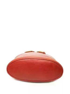 Loewe Leather Velasquez Twist Vanity Bag