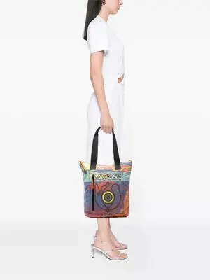 Loewe Eye Nature Printed Nylon Tote Bag