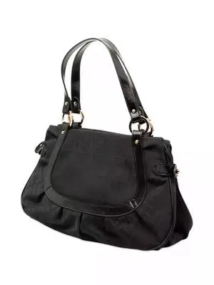 Fendi Zucca Canvas Chef Shoulder Bag