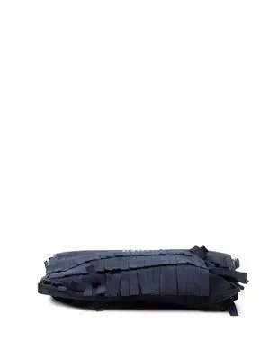 Burberry Peyton Fringe Suede Crossbody Bag