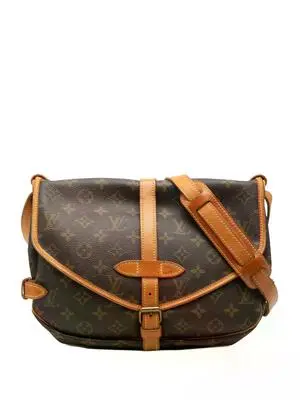 LOUIS VUITTON Monogram Saumur 30 - Brown