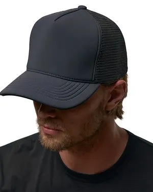 JAMES PERSE Scuba Trucker Hat - Navy