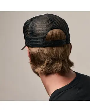 JAMES PERSE Scuba Trucker Hat - Pale Grey