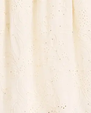 MATTY M Liora Tiered Midi Skirt