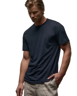 JAMES PERSE Clear Jersey Crewneck Tee - Deep