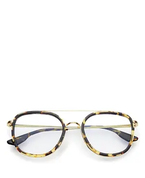 FREYRS EYEWEAR Round Weston Blue Light Reading Glasses - Tortoise