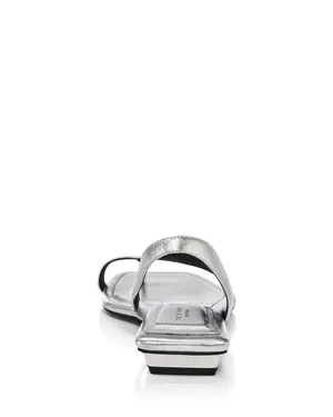 Rag & Bone Liv Slingback Sandals - Silver