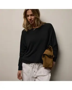 JAMES PERSE Relaxed Sweatshirt - Black