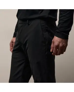 JAMES PERSE Slim Fit Performance Stretch Cotton Blend Golf Trousers - Black