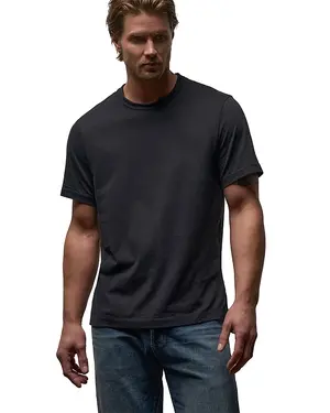 JAMES PERSE Heavy Luxe Jersey Crew Tee - Black