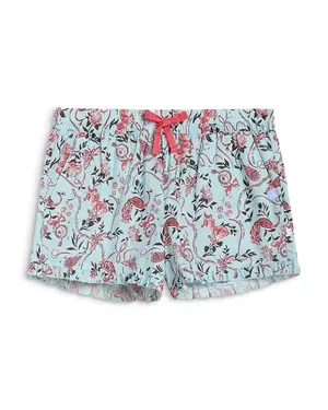 NICK & NORA Sleep Shorts With Brooch Print