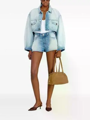DIESEL® Faded Denim Relaxed Fit Shorts