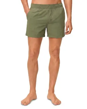 Onia Mb" Nylon Swim Trunks - Olive