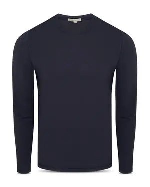 Onia Stretch Nylon Long Sleeve Rash Guard - Midnight