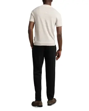 Onia Lyocell Pleated Trousers - Black
