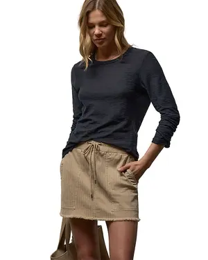James Perse Curved Hem T-shirts For Women