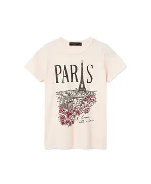 Junk Food Clothing Paris Eiffel Tower Graphic T-shirt - Pastel