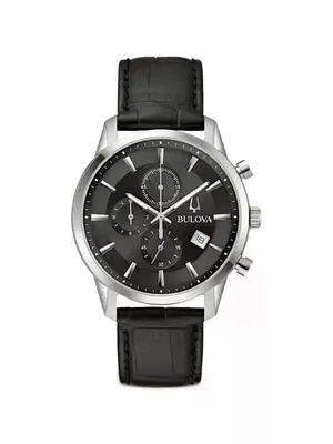 Bulova Sutton 41mm Watch - Black