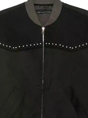 LOW BRAND Bead-embellished Bomber Jacket