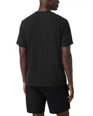 Vuori Short Sleeve Micro Waffle Tee - Black