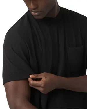 Vuori Short Sleeve Micro Waffle Tee - Black