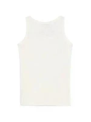Akris Scoop Neck Jersey Tank Top