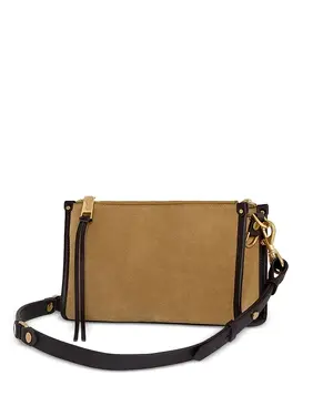 Rebecca Minkoff Mab Small Suede Wallet Crossbody