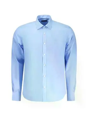 NORTH SAILS Long-sleeve Cotton Shirt - Blue