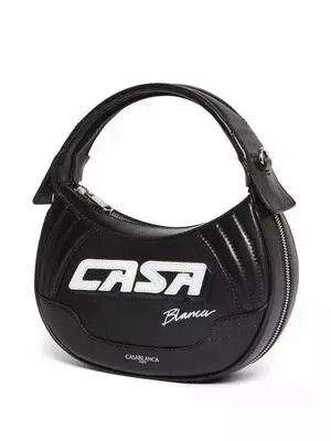 Casablanca Biker Logo-print Shoulder Bag