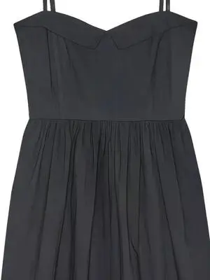 The Great. Sweetheart-neck Midi Dress