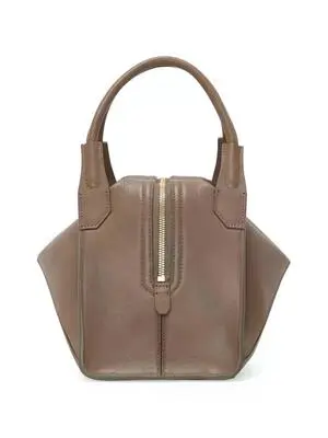 Victoria Beckham Plié Leather Shoulder Bag