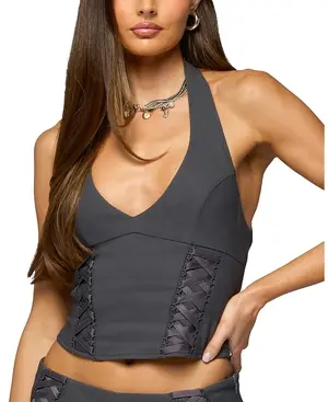 EDIKTED Lirah Halter Top
